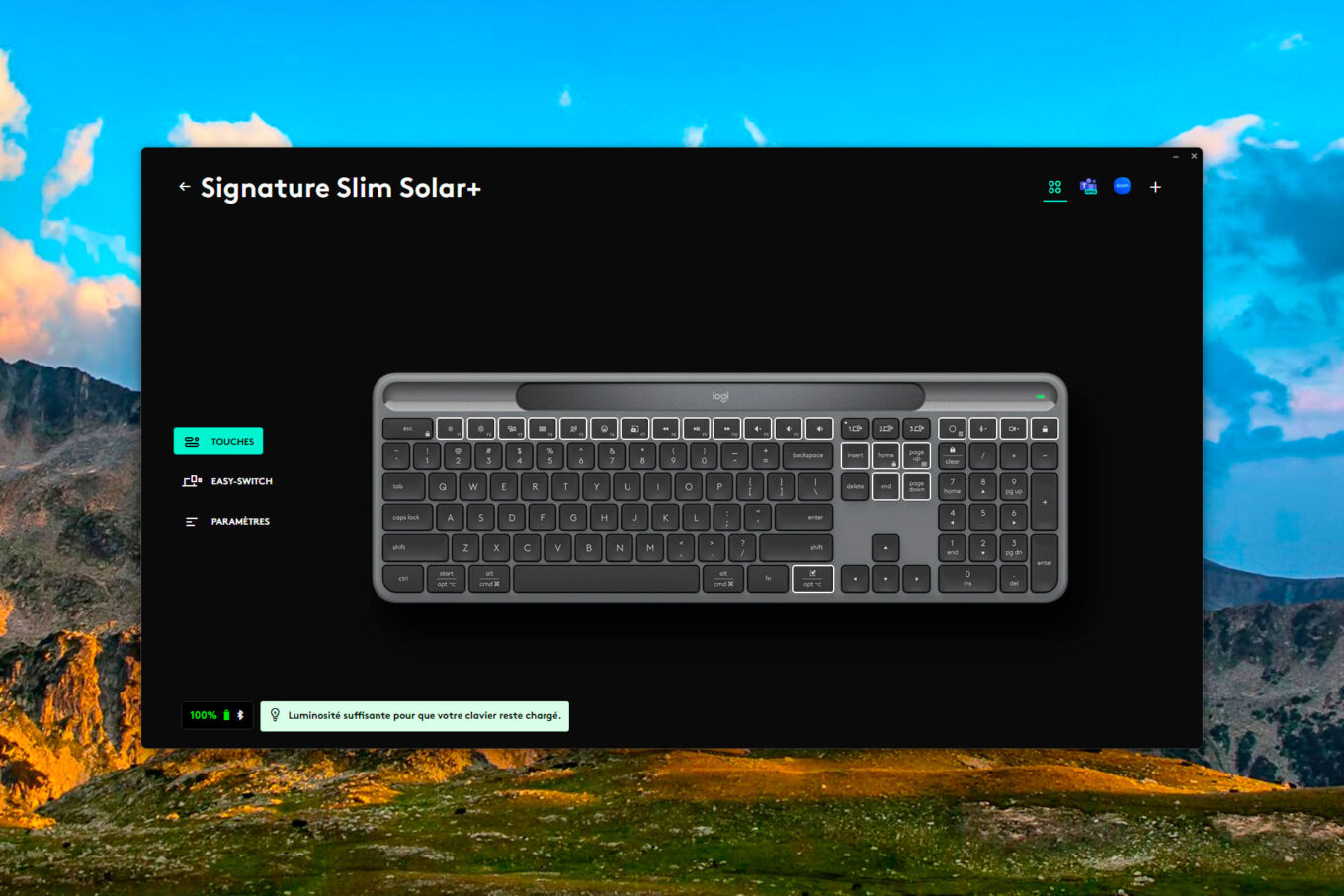 Test Logitech Signature Slim Solar+ : le clavier solaire peut-il ...