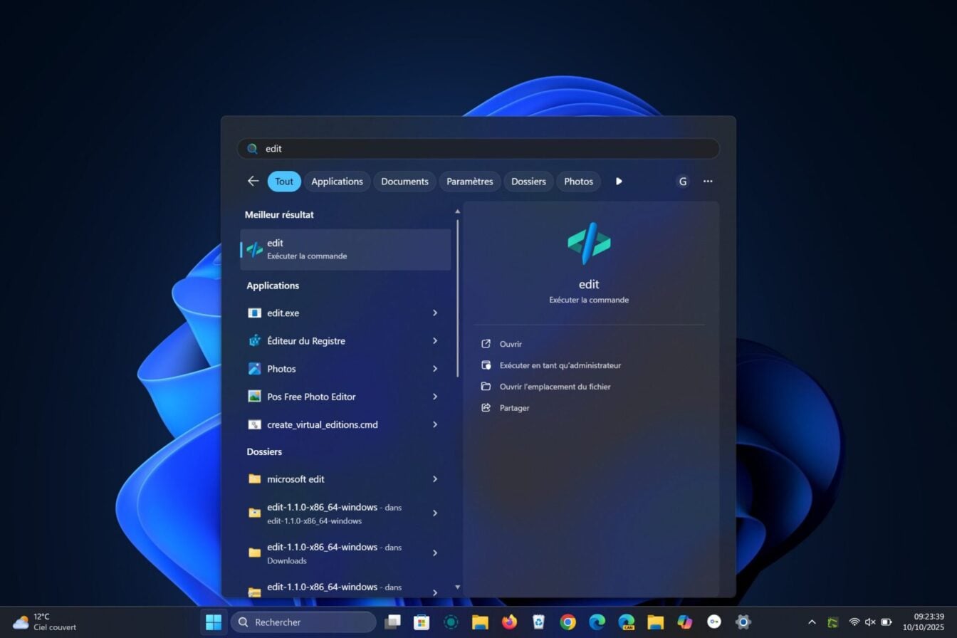 Windows 11 : Edit, le nouvel éditeur de texte de Microsoft, sera ...