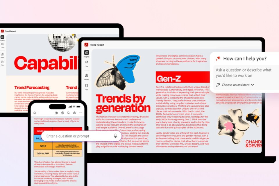 Adobe Express et Acrobat Studio : quand l'IA simplifie la création