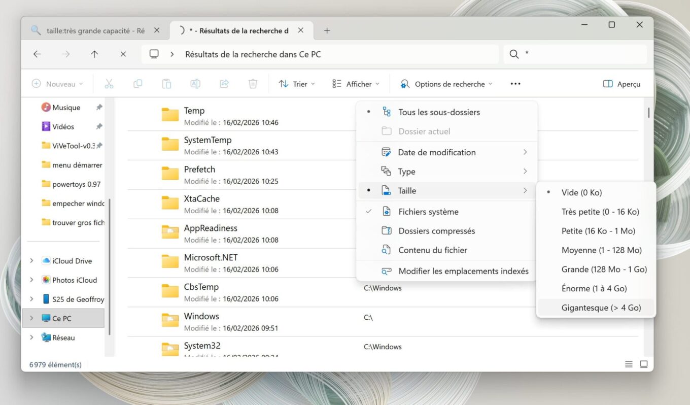 Windows 11 : comment trouver et supprimer les fichiers les plus gros ...