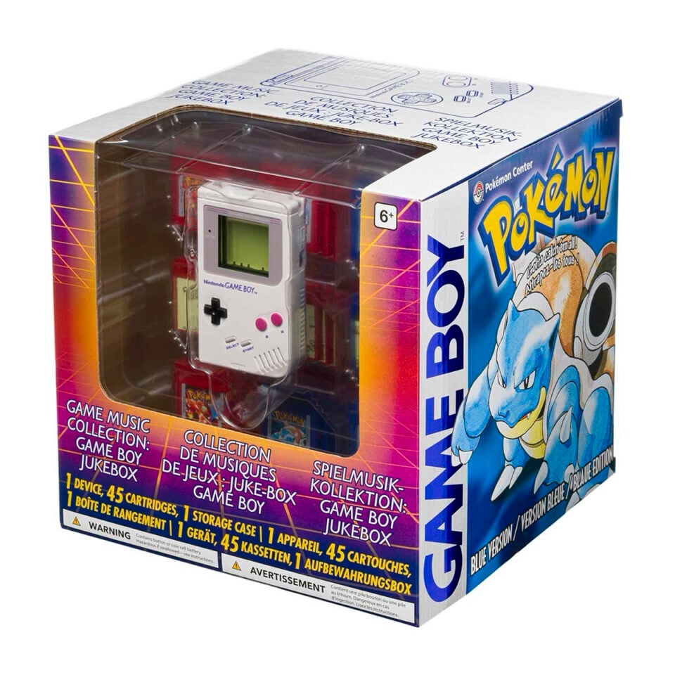 Pour les 30 ans de Pokémon, Nintendo ressuscite le Game Boy… en jukebox ...