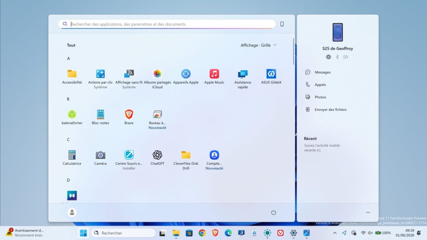 Voici comment Microsoft va vous laisser personnaliser le menu Démarrer ...