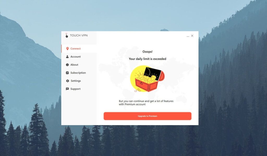 Touch VPN Review 2025: 100% Free and Not Worth Your Time