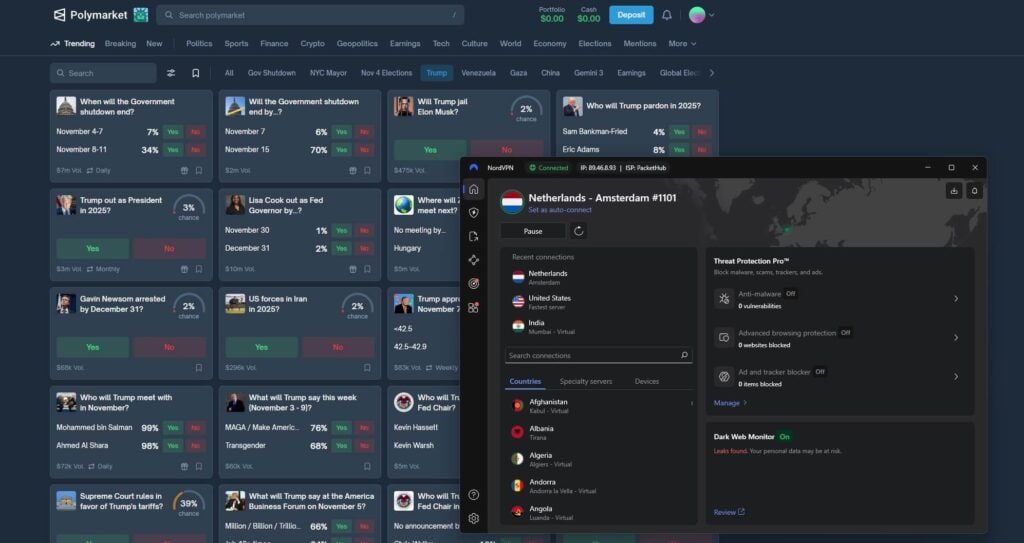 Best VPN for Polymarket: Access from Anywhere in 2025