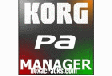 Télécharger KORG PA Manager pour Windows, Web - Telecharger.com