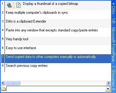 Télécharger Ditto Clipboard pour Windows, Web - Telecharger.com