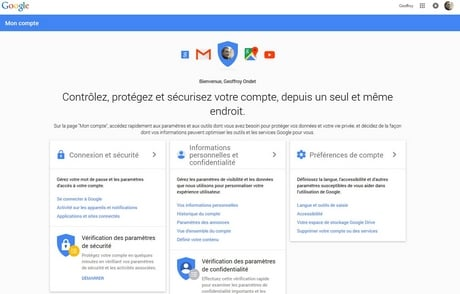Télécharger Google Mon Compte pour Web - Telecharger.com