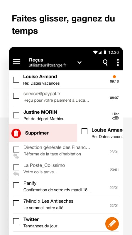 Télécharger Mail Orange pour Web, iOS, Android - Telecharger.com