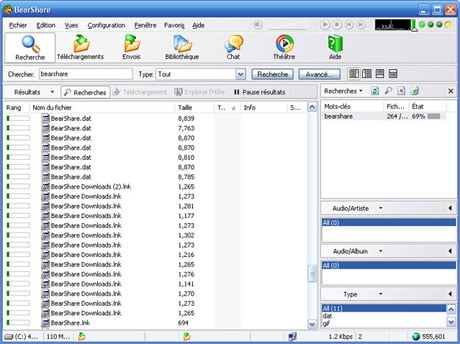 Télécharger BearShare pour Windows, Web - Telecharger.com