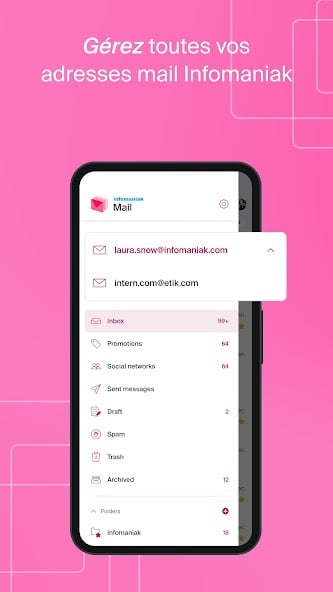 Télécharger Infomaniak Mail pour Web, iOS, Android - Telecharger.com