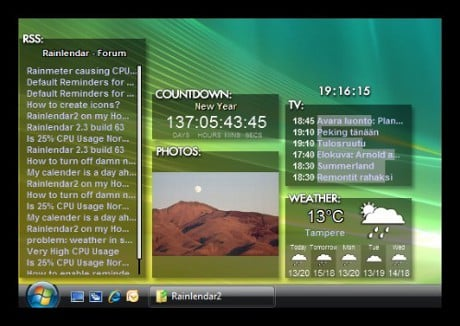 Télécharger Rainlendar Lite pour Windows, Mac, Web, Linux - Telecharger.com