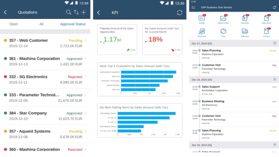 Télécharger SAP Business One Sales pour Web, iOS, Android - Telecharger.com