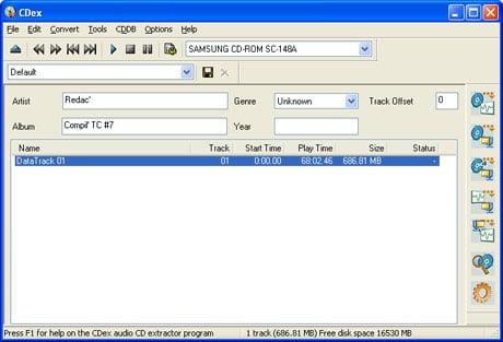 Télécharger CDex pour Windows, Web - Telecharger.com