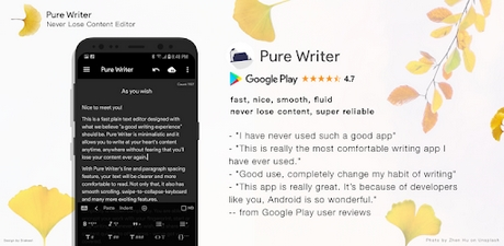 Télécharger Pure Writer pour Windows, Mac, Web, Android - Telecharger.com