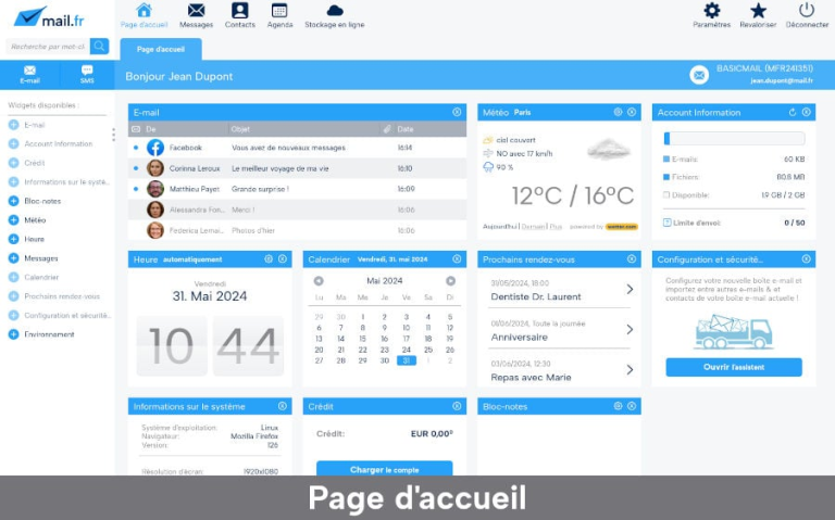 Télécharger mail.fr Mail pour Web, iOS, Android - Telecharger.com